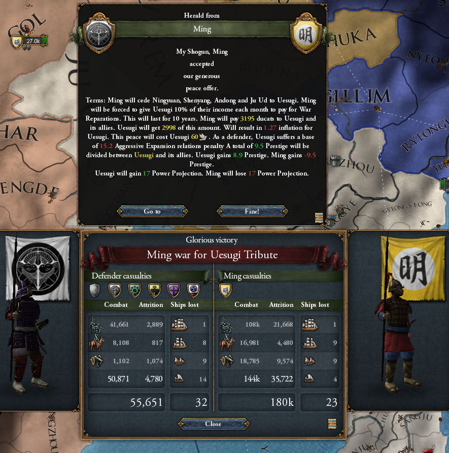 need help to beat Ming as Japan | Paradox Interactive Forums